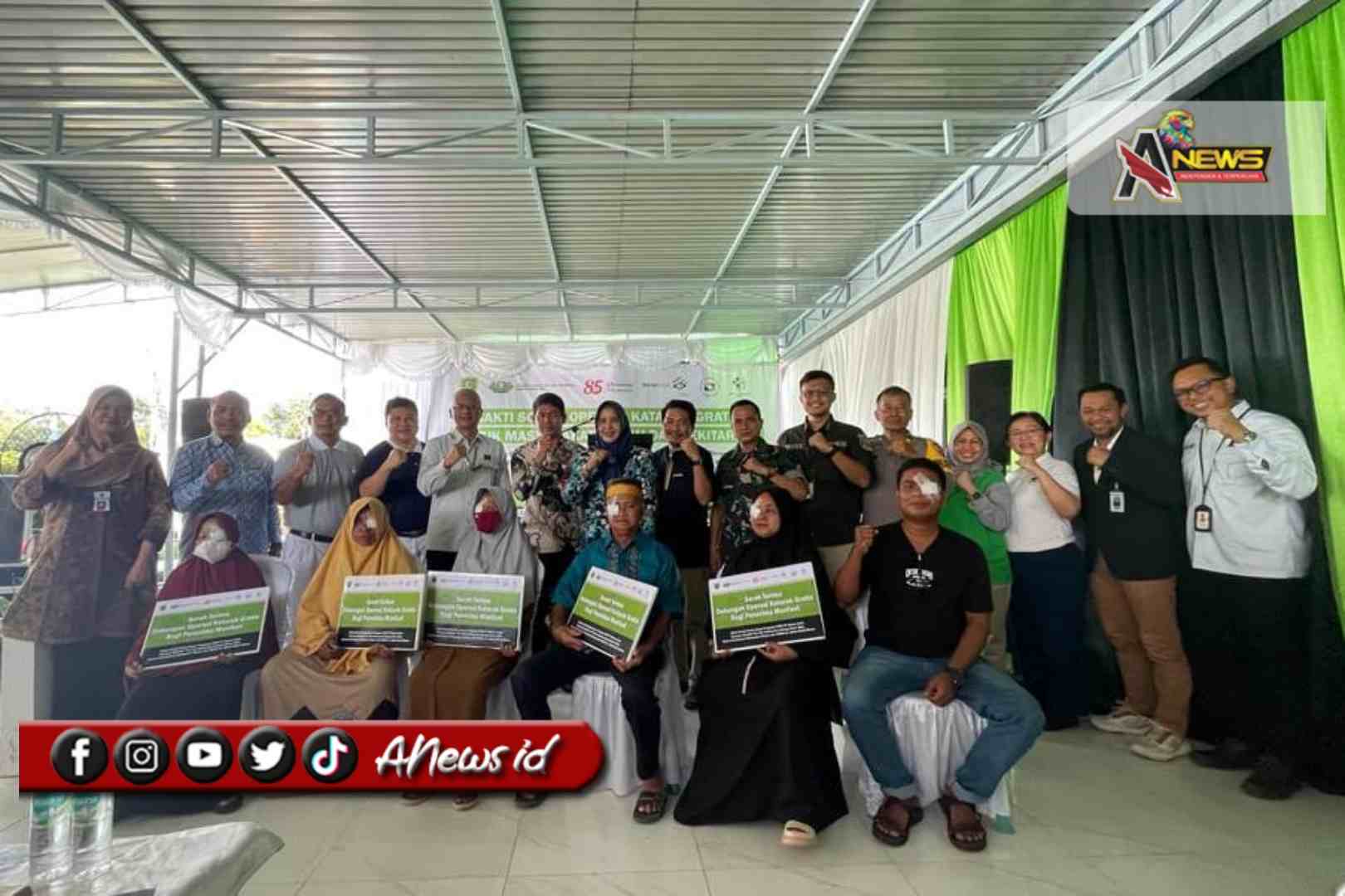 Gelar Operasi Katarak Gratis, Berau Coal Kolaborasi Bersama Yayasan Budha Tzu Chi Sinarmas ...