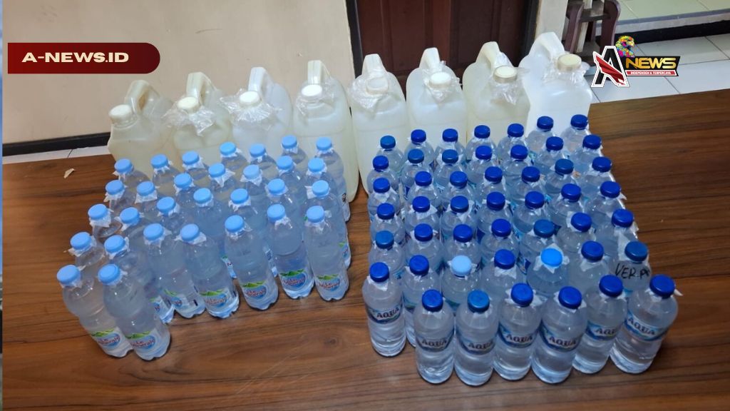 Puluhan Botol Ciu Diamankan - A News